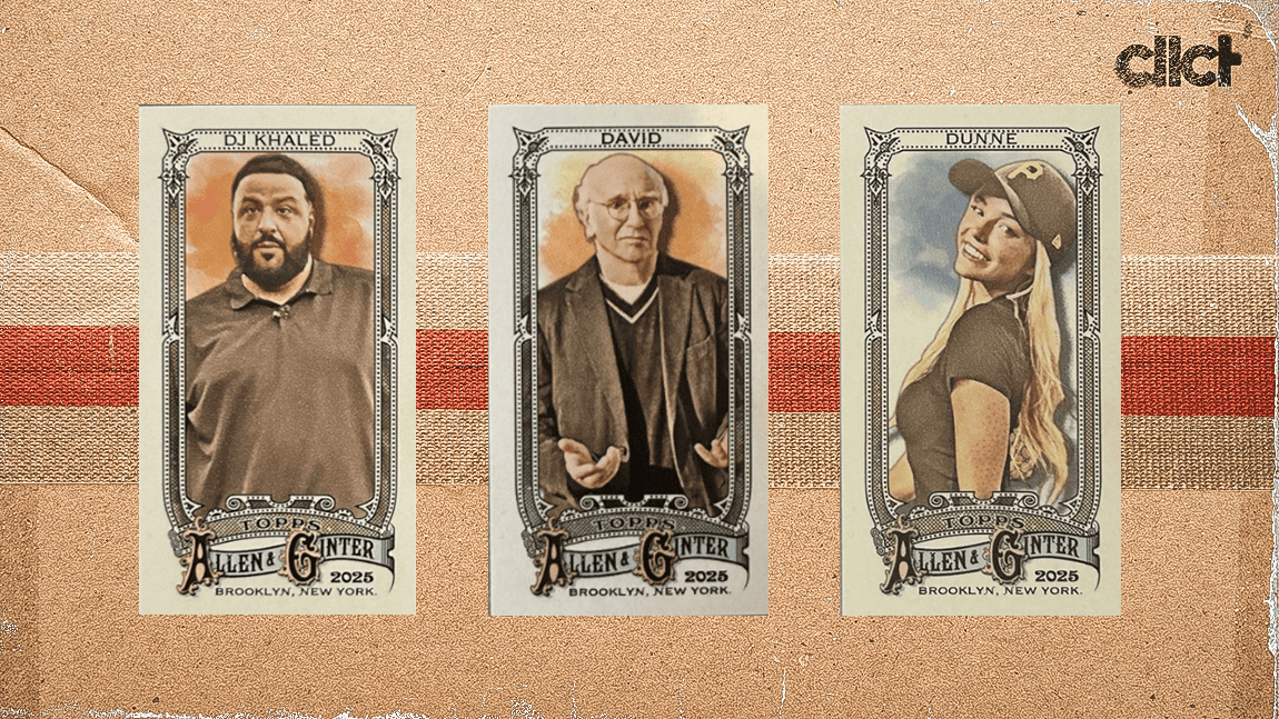 DJ Khaled, Larry David among celebs in 2025 Allen & Ginter Baseball set | cllct
