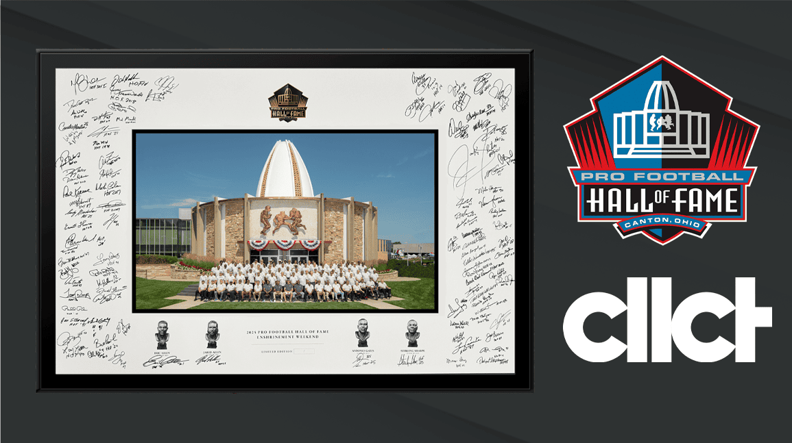 Pro Football Hall of Fame, cllct unveil historic autographed ...