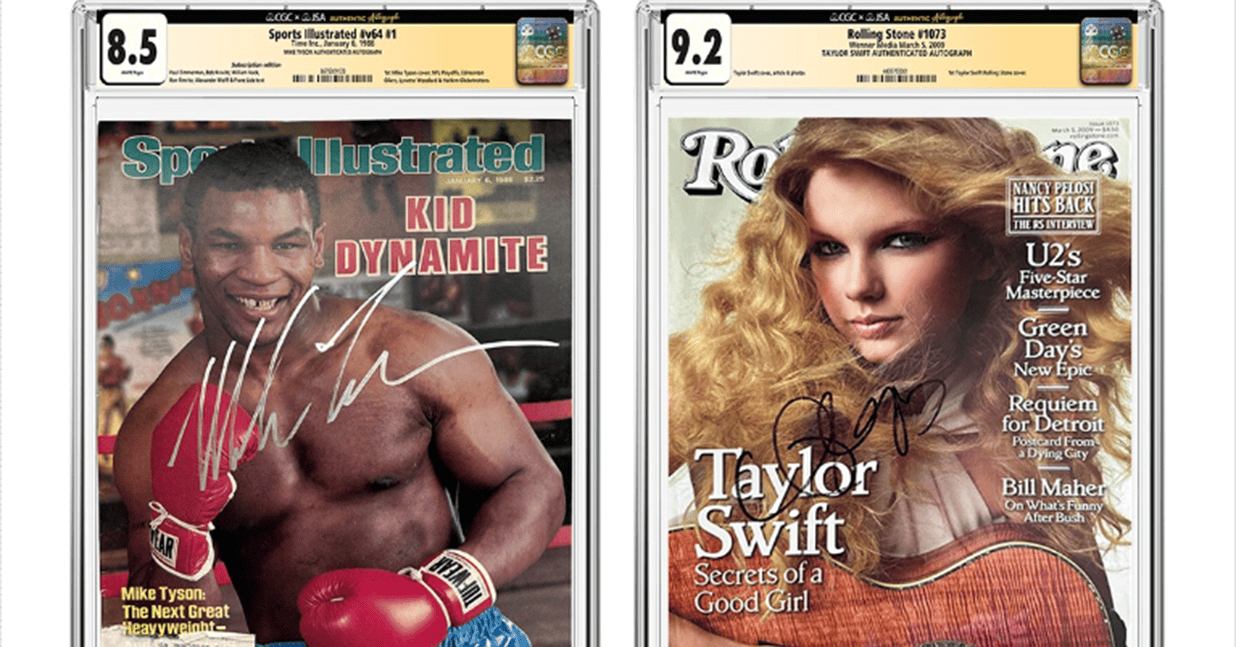 CGC to accept signed magazines for authentication, grading | cllct
