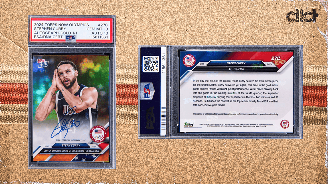 Steph Curry-signed Topps NOW card sells for record $518k | cllct