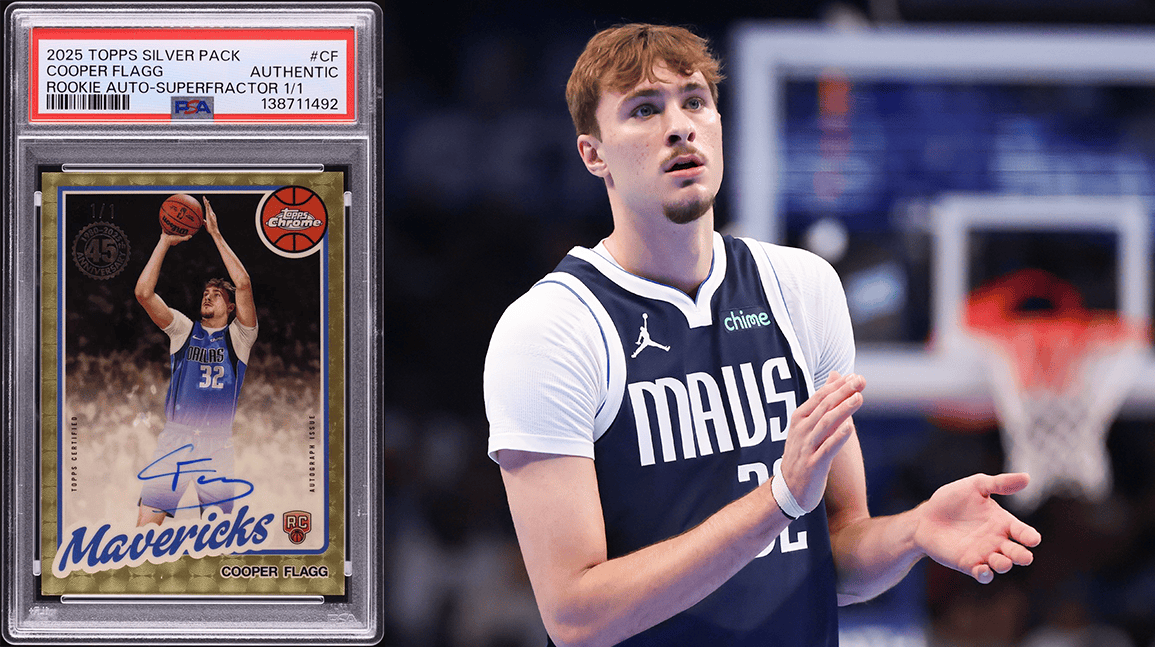 Cooper Flagg Superfractor 1/1 sells for record $180k | cllct