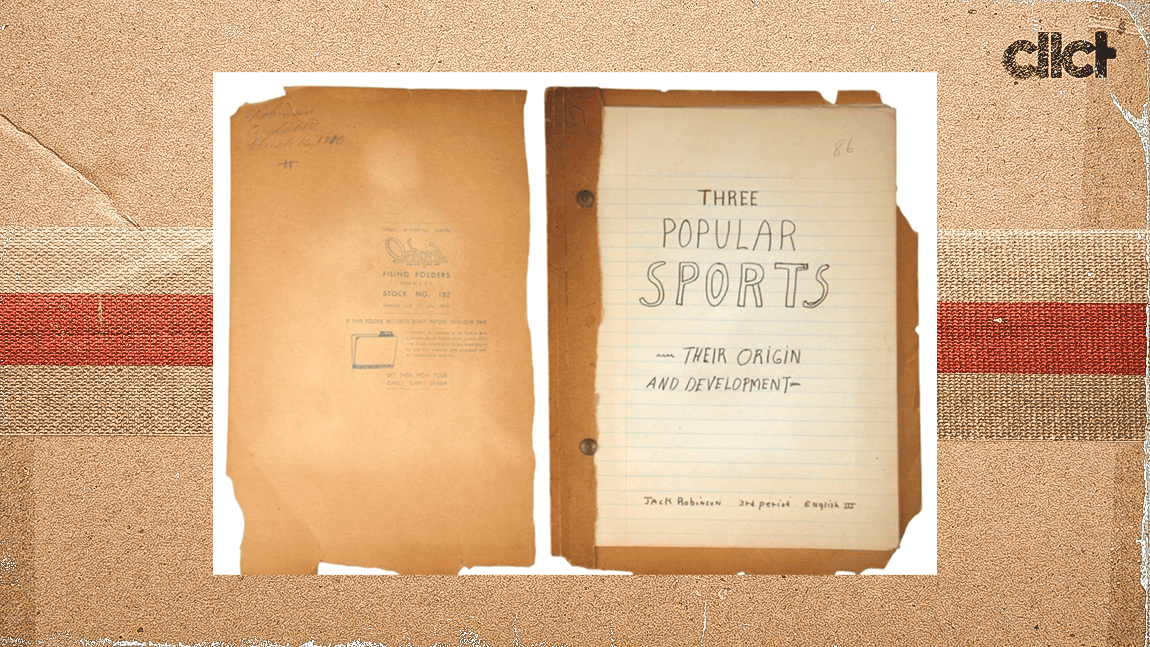 Jackie Robinson handwritten UCLA paper sells for more than $28k | cllct