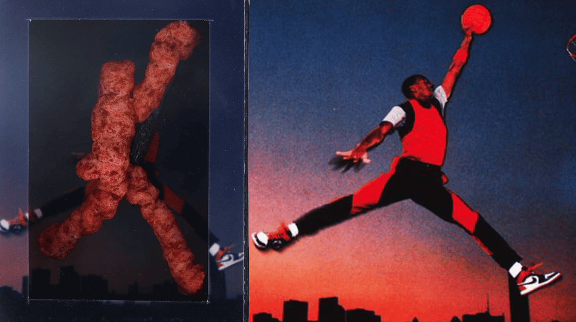 Cheeto shaped like Michael Jordan's 'Jumpman' logo to sell at auction ...