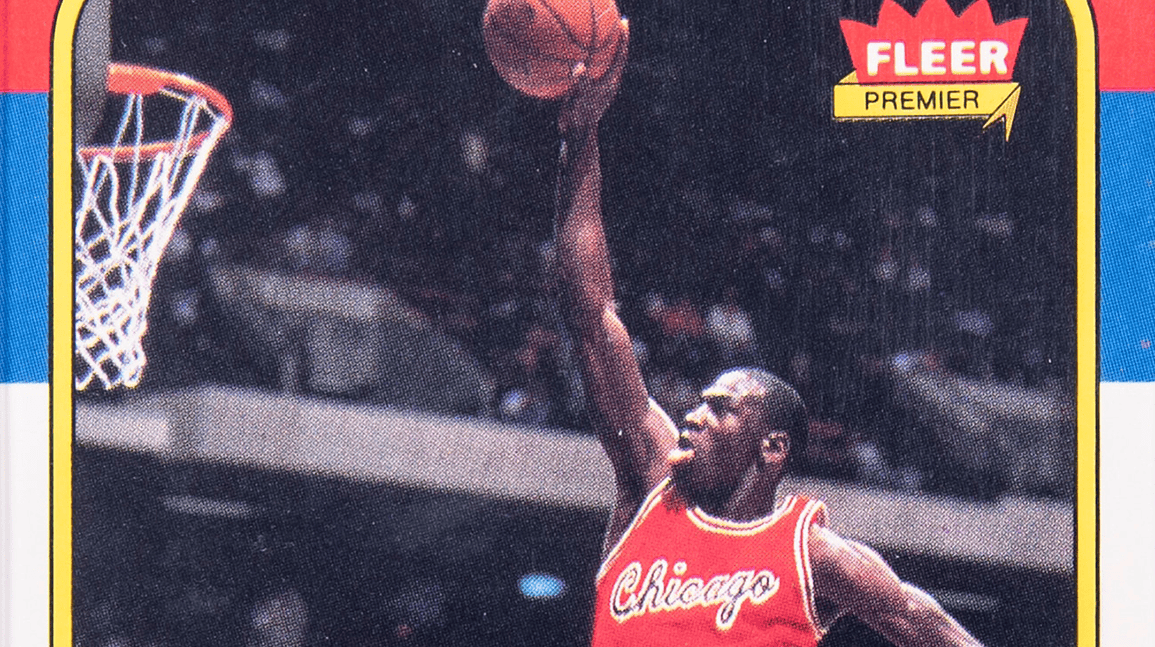 Michael Jordan rookie autographed at secret signing sells for record $2 ...