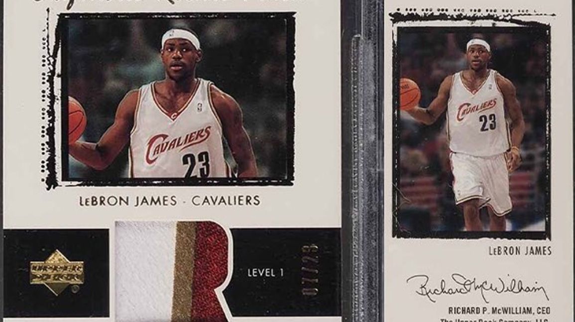 LeBron James collectible library: Portfolio of the King's top items | cllct