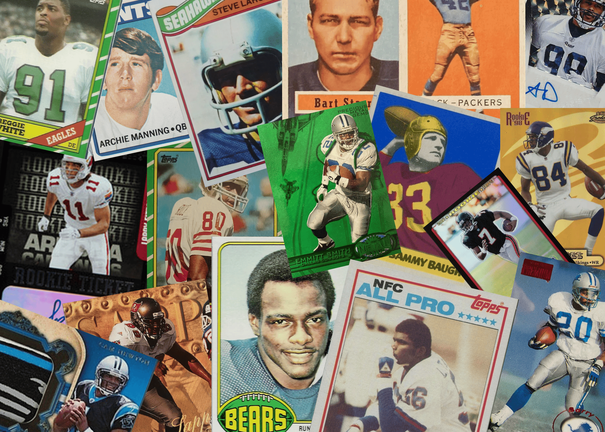 NFL 2024: Every NFC team's most iconic card | cllct