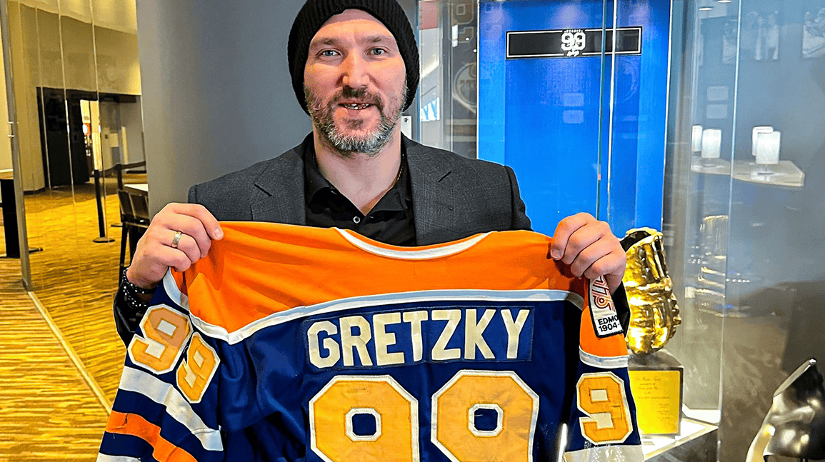 Alexander Ovechkin seeks game-used Gretzky gear as he nears goals ...
