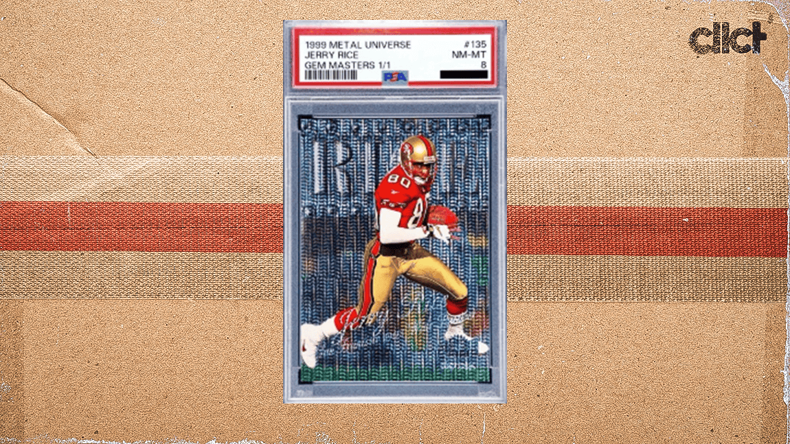 Jerry Rice 1999 Metal Universe 1/1 card sells for record $190k | cllct