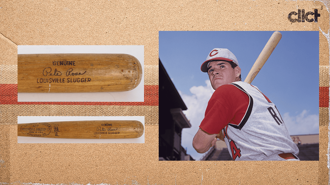 Pete Rose bat from 1966 sells for $22k | cllct