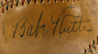 First All-Star Game homer: Babe Ruth ball an $800k piece of history | cllct