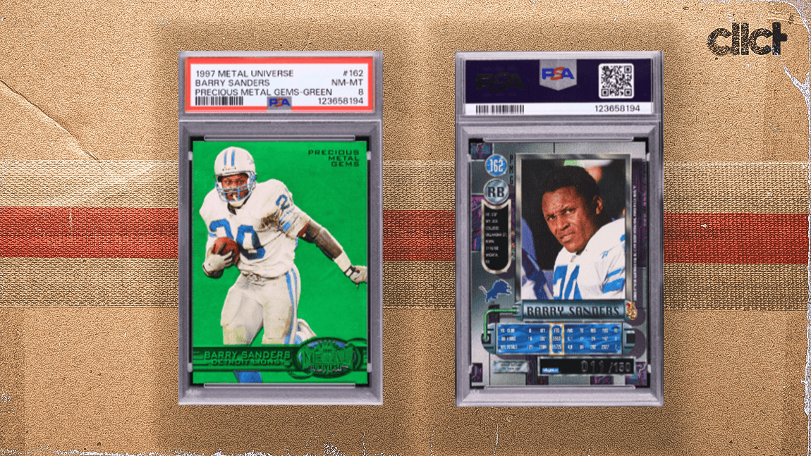 Barry Sanders PMG card sells for record $372k at Fanatics Collect | cllct