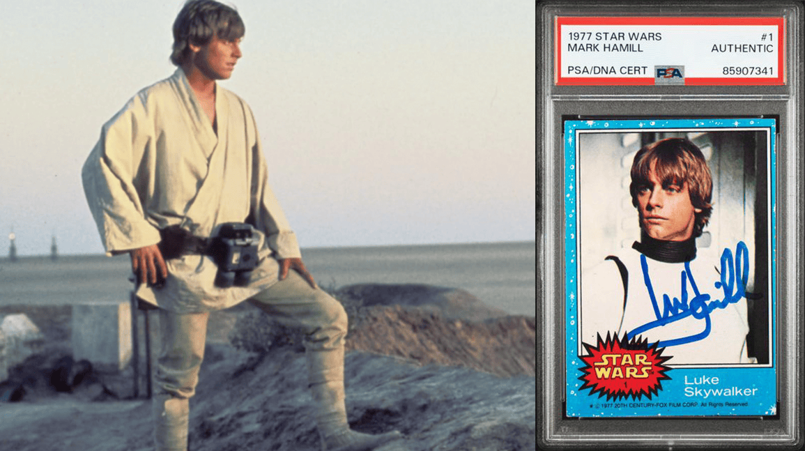 Searching for Skywalker: The quest for a signed Luke rookie card | cllct