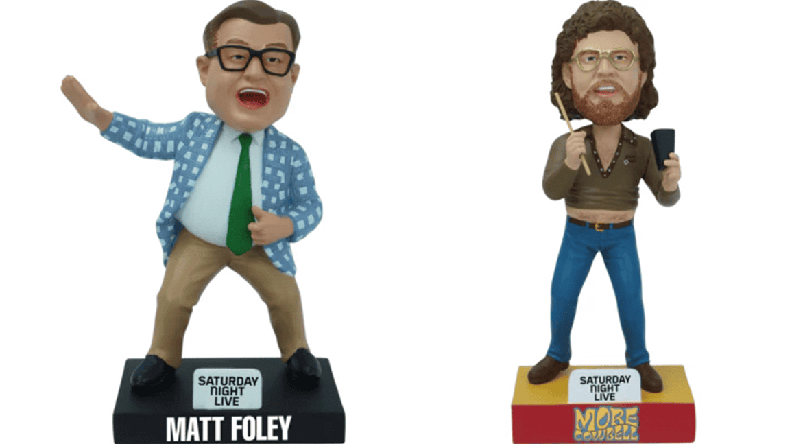 More Cowbell! 'Saturday Night Live' bobblehead series commemorates ...
