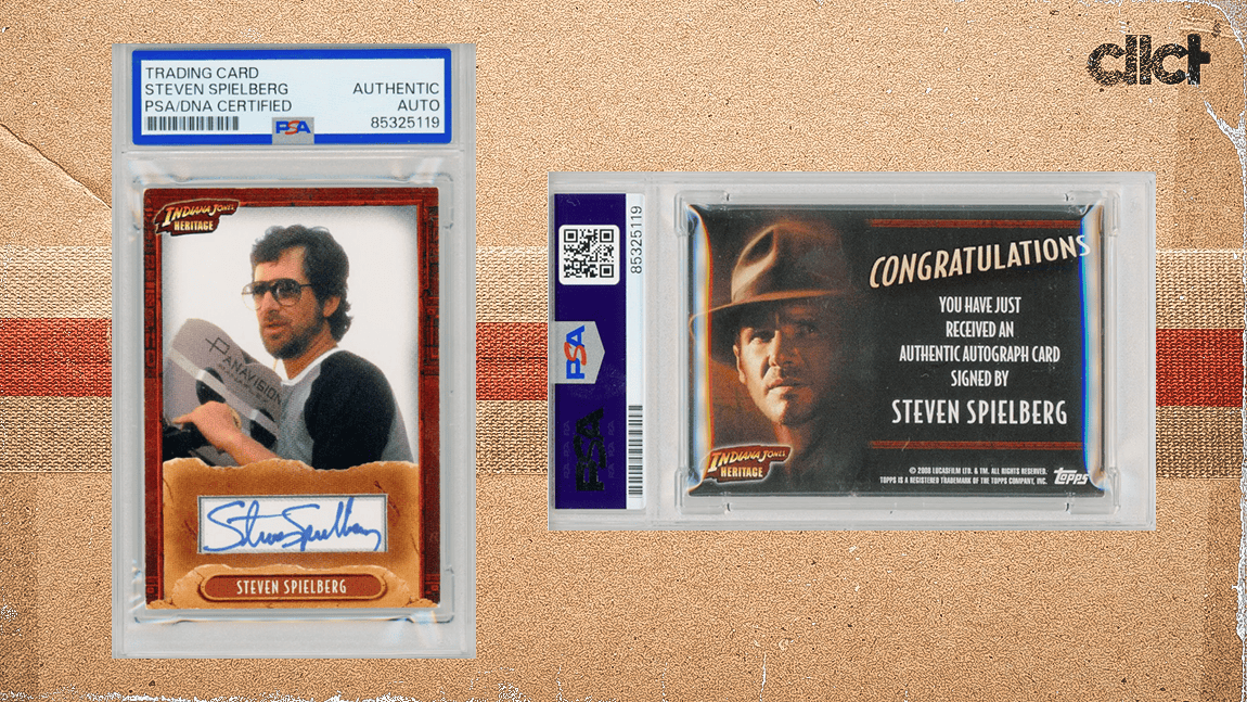 Steven Spielberg-signed card sells for record $15k | cllct