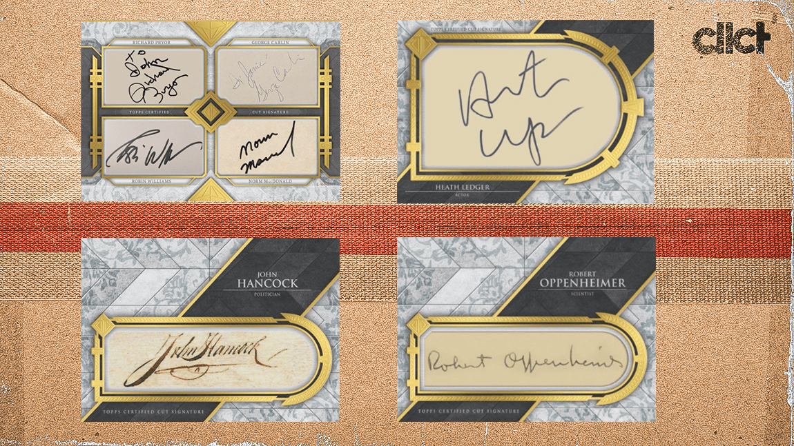 From Marilyn Monroe to John Hancock: cllct rates auto cards in Topps ...