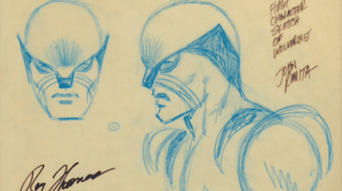Original concept art for Wolverine up for auction | cllct