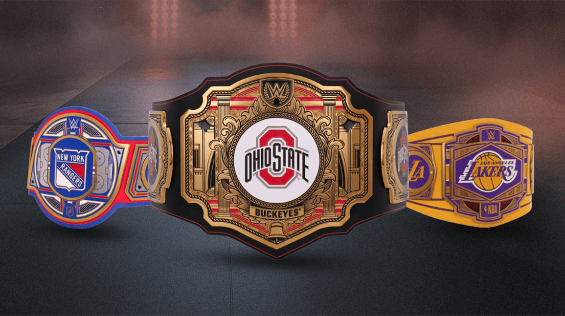 WWE releases championship belts for NBA, NHL, college teams | cllct