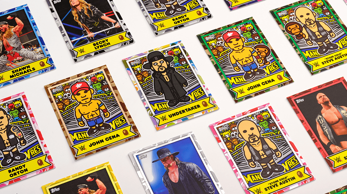 Fanatics, Complex partner for Bape-inspired WWE trading cards | cllct